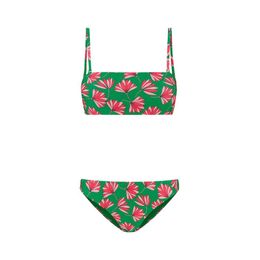 Shiwi Bikini 'Lola' Damen Gr&ouml;&szlig;e S gr&uuml;n / rosa / hellpink