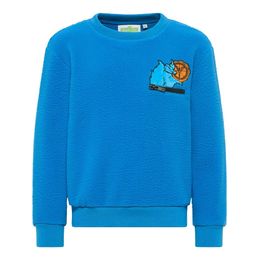 Carlo Colucci Pullover 'Decker' Jungen Größe 110/116 blau / türkis / orange / weiß
