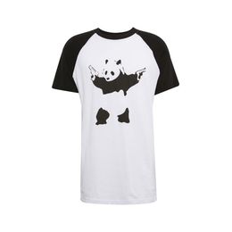 Mister Tee Shirt 'Banksy Panda' male White size L