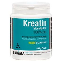 Endima® Kreatin Monohydrat 100% Pur Pulver 500 g