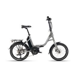 Mammut E-Fold 9 - 20 Zoll 400Wh 9K Faltrad - hellgrau glänzend