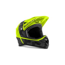 bluegrass Intox Helm - Yellow Fluo Black Matt