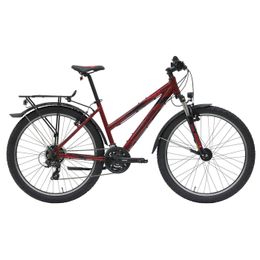 Hercules Spyder 21 - 26 Zoll 21K Trapez - dark red shiny