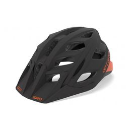 Giro HEX Helm - matt warm black/orange