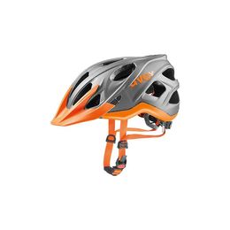 Uvex STIVO CC Fahrradhelm - grau neon orange