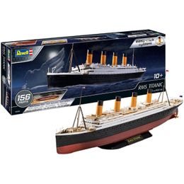 Revell® Modellbausatz easy-click RMS TITANIC, Maßstab 1:600, Made in Europe, rot|schwarz|weiß