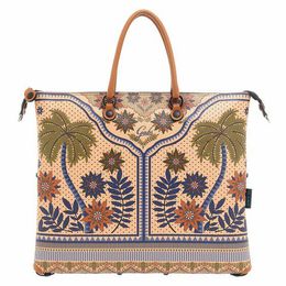 Gabs G3 Plus 5 in 1 Schultertasche Leder 43 cm palm beach toni naturali