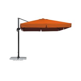 Schneider Schirme Ampelschirm Teneriffa - orange - Materialmix - 300 cm - 273 cm - Möbel Kraft