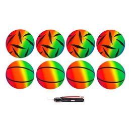 BEST Sporting PVC Ball Rainbow, 22 cm, verschiedene Designvarianten