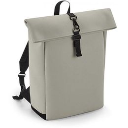 BagBase Freizeitrucksack Matte PU Roll-Top Backpack 28x43x13 cm