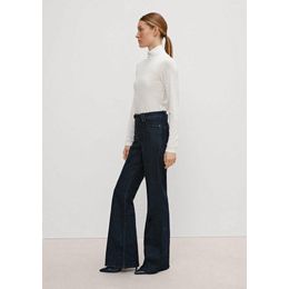 comma, Comma 5-Pocket-Jeans Relaxed: Jeans mit Flared Leg Biesen