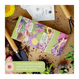 LOVEPLANTS Blumenerde Dein Bio Blumensamen Set (mit 14 Samensorten)