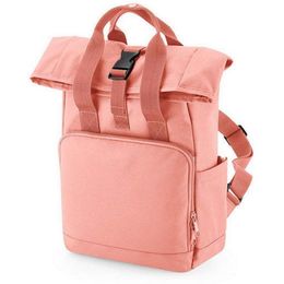 BagBase Freizeitrucksack Recycled Mini Twin Handle Roll-Top Backpack