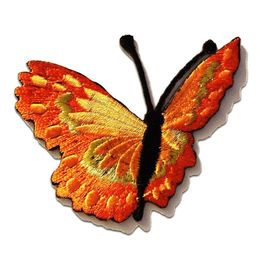 Catch the Patch Aufnäher Bügelbild, Aufbügler, Applikationen, Patches, Flicken, zum aufbügeln, Polyester, Schmetterling - Größe: 7.9 x 6.3 cm