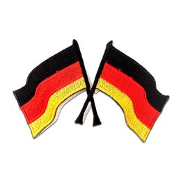 Catch the Patch Aufnäher Bügelbild, Aufbügler, Applikationen, Patches, Flicken, zum aufbügeln, Polyester, Racing Flagge Fahne - Größe: 9,8 x 7,2 cm