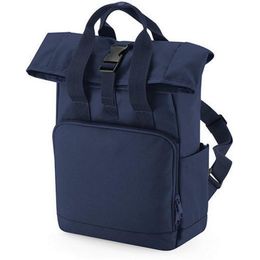 BagBase Freizeitrucksack Recycled Mini Twin Handle Roll-Top Backpack