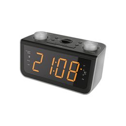 Soundmaster FUR5005 Radiowecker Funkwecker Dual-Alarm Display dimmbar Gangreserve Uhrenradio