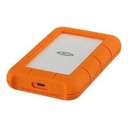 LaCie Rugged USB C 4 TB externe HDD-Festplatte orange