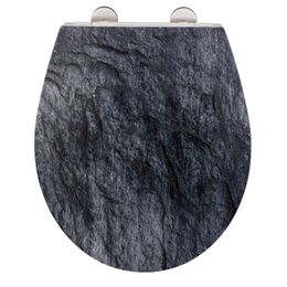 Wenko WC-Sitz SLATE ROCK (BT 38x44,50 cm)