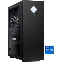 HP OMEN GT15-1010ng Gaming-PC (Intel Core i7 13700F, GeForce RTX™ 4070, 16 GB RAM, 1000 GB HDD, 256 GB SSD, Luftkühlung), schwarz