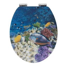 Wenko WC-Sitz FISH (BHT 38x2x44,50 cm)