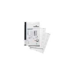 Durable Einsteckschild badgemaker® 65 x 30 mm (b x h) Karton weiß 360 St./Pack.