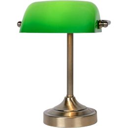 Schreibtischlampe - 1xE14 - Bronzefarbe Lucide banker