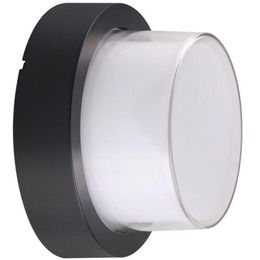 V-TAC - Led Wandleuchte 12W runde Form schwarze Farbe VT-828-RD
