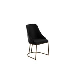 JVmoebel Esszimmer-Set Gruppe Stühle Küchenstühle Esszimmerstühle Schwarz 6tlg Modern Stoff, (6-St., 6x Stühle), Made in Europa