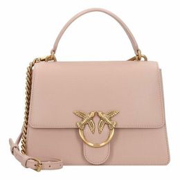 Pinko Love Top Handtasche Leder 25 cm cipria