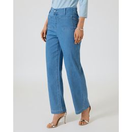 Fiora Blue Jeans mit aufgesetzten Taschen