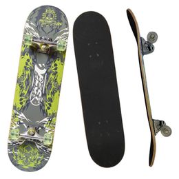 BEST Sporting Skateboard A5 'GREEN GHOST'