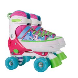 BEST Sporting Rollschuhe Quad Style pink-bunt, 32 - 35