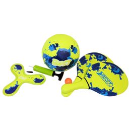 BEST Sporting Neopren Beach Game Set gelb/blau