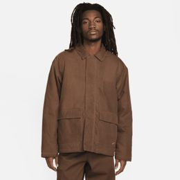 Nike Life Arbeitsjacke aus gewachstem Canvas für Herren - Braun