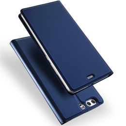 CoolGadget Handyhülle Magnet Case Handy Tasche für Huawei P10 5,1 Zoll, Hülle Klapphülle Ultra Slim Flip Cover für P10 Schutzhülle, blau, Blau
