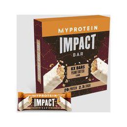 Myprotein Impact Proteinriegel - 6Riegeln - Erdnussbutter