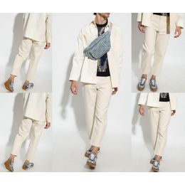 Fendi 5-Pocket-Jeans Fendi Roma Logo Jeans High Waist Cropped Carrot Hose Trousers Pants Ch
