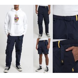 Ralph Lauren Boyfriend-Hose POLO Ralph Lauren Convertible Water-resistant Cargo Pants Shorts Hose