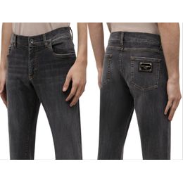 Dolce & Gabbana DOLCE & GABBANA 5-Pocket-Jeans DOLCE GABBANA JEANS DENIM COMFORT PANTS HOSE TROUSERS 5 POCKETS METAL