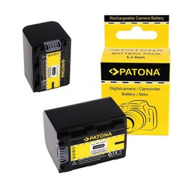 Patona 2x Akku für Sony NP-FH70 Kamera-Akku Ersatzakku Kameraakku 1300 mAh (6