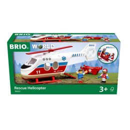 Brio Holz-Hubschrauber WORLD - RESCUE 4-teilig