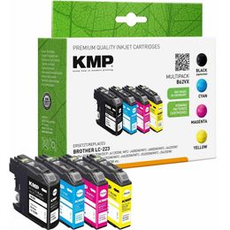 KMP KMP Tintenpatronen Multipack B62VX ersetzt Brother Tintenpatrone