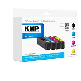 KMP KMP Tintenpatronen Multipack H164V ersetzt HP913A Tintenpatrone