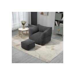 REDOM Sitzsack Lazy Sofa, mit hoher Rückenlehne