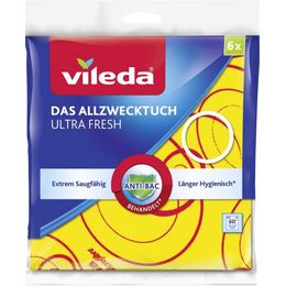 Vileda Fensterreiniger Vileda Allzwecktuch 3D 6-er Pack