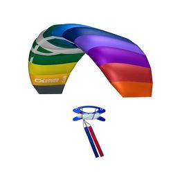 CrossKites Flug-Drache CrossKites Lenkmatte Air 1.8 Rainbow Allround