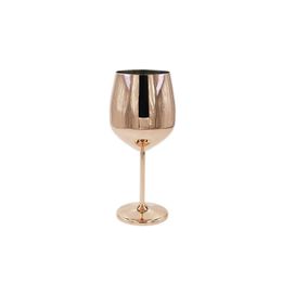 wisefood Cocktail-Set Edelstahl Weinglas rosegold 500ml