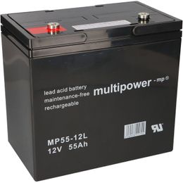 Multipower Multipower Blei-Akku MPL55-12 12V 55Ah Pb Bleiakkus