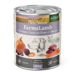 AniForte Nassfutter FarmsLamb Lamm 6 x 400 g 2,4 kg